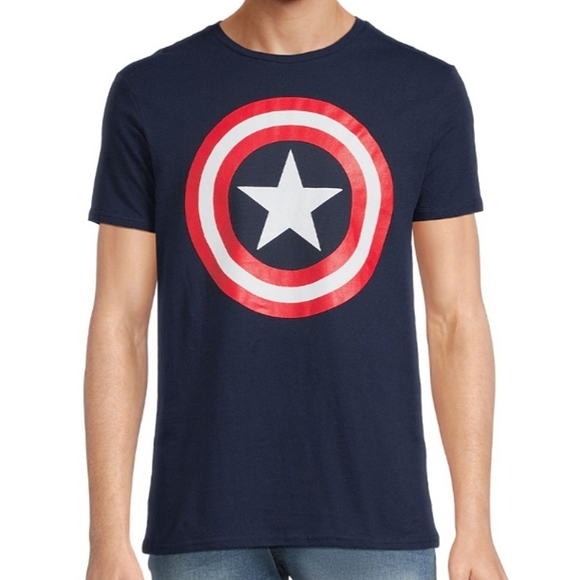Marvel | Shirts | Captain America Tee | Poshmark